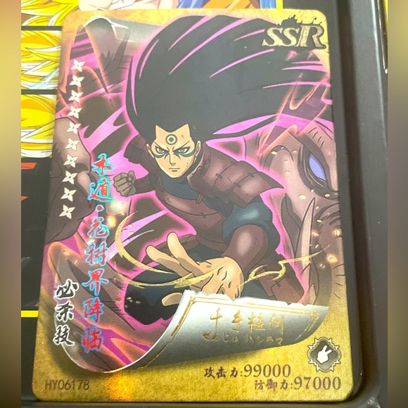 Naruto SSR | Toys | Naruto Ssr Hashirama Senju Trading Card Anime Ccg ...